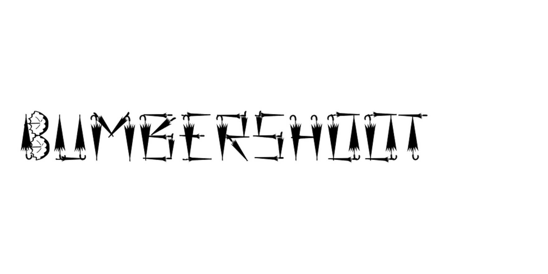 Bumbershoot in use - Fonts In Use