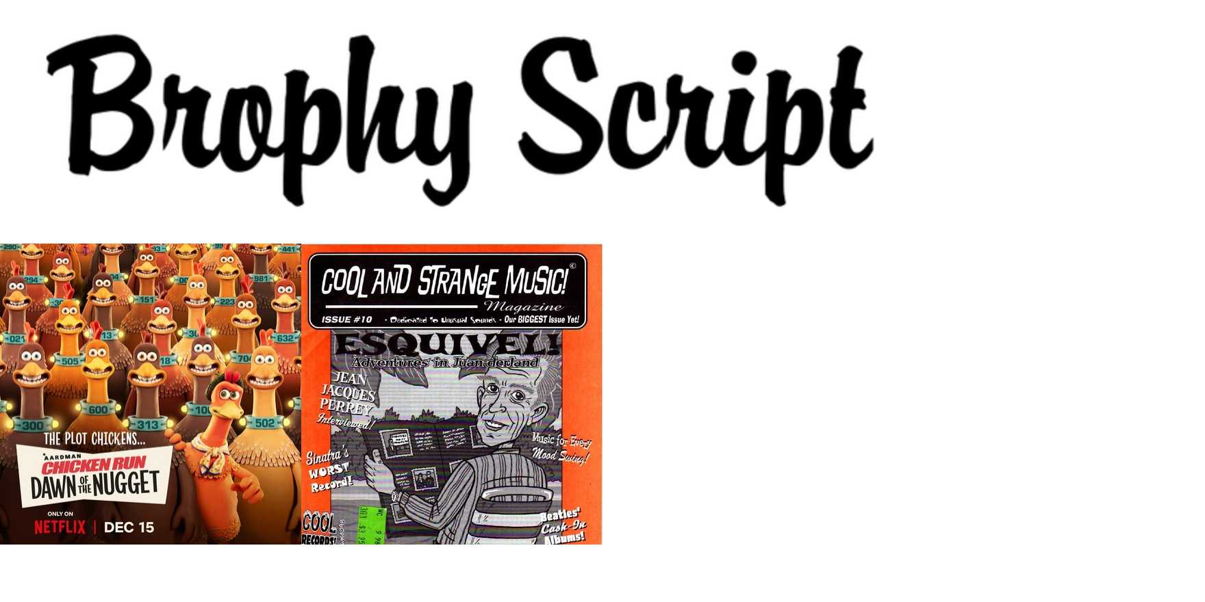 Brophy Script in use - Fonts In Use