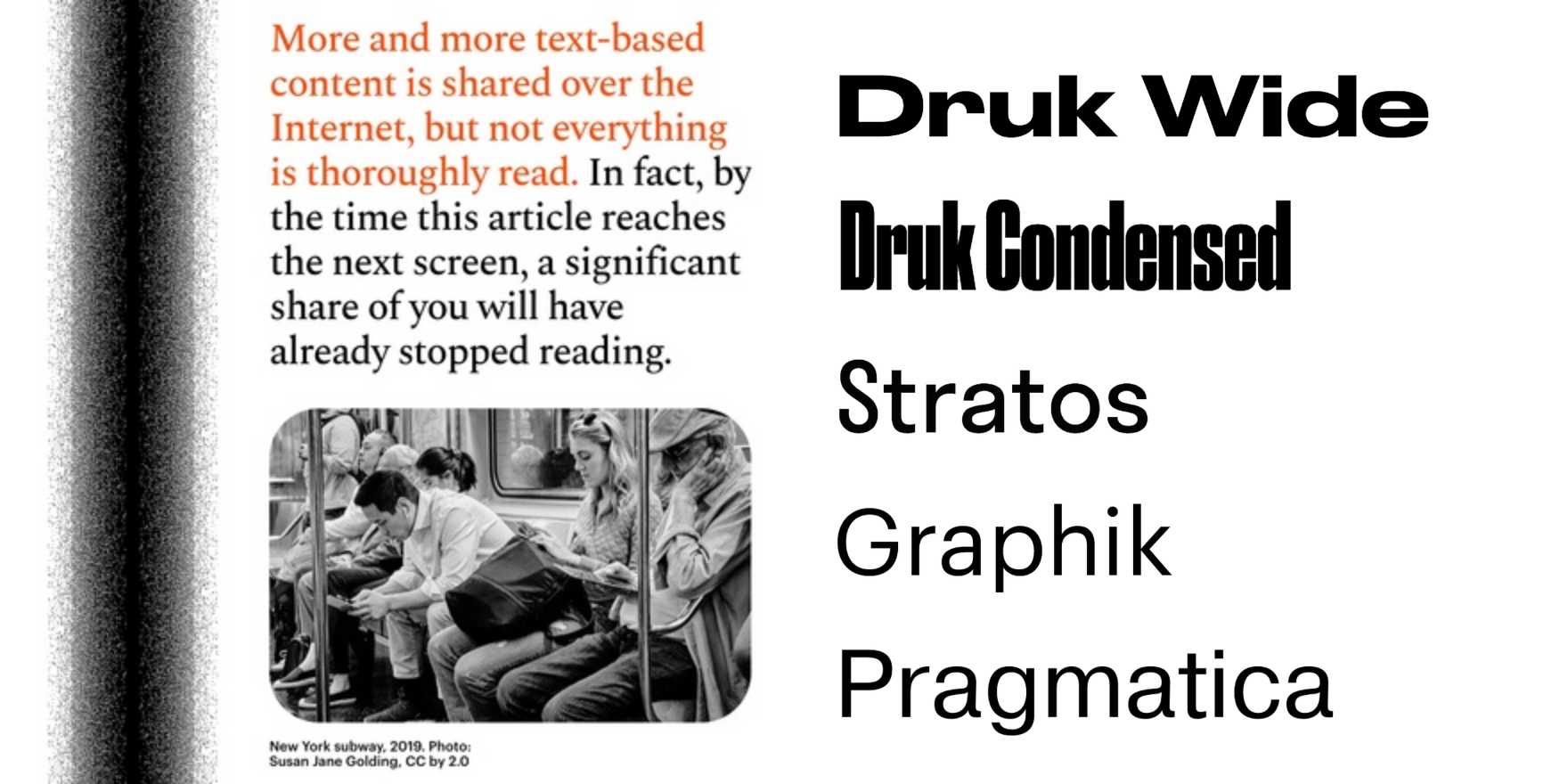 Read me! by Readymag - Fonts In Use