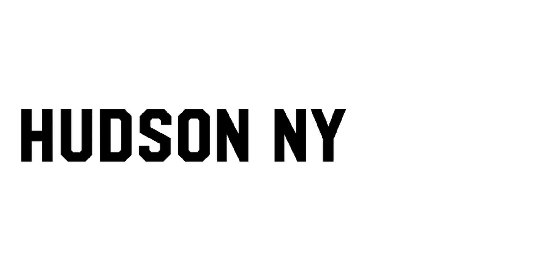 Hudson NY in use - Fonts In Use