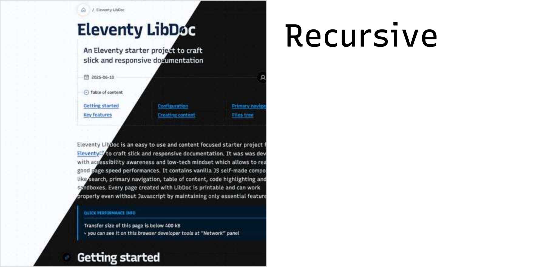 Eleventy LibDoc - Fonts In Use