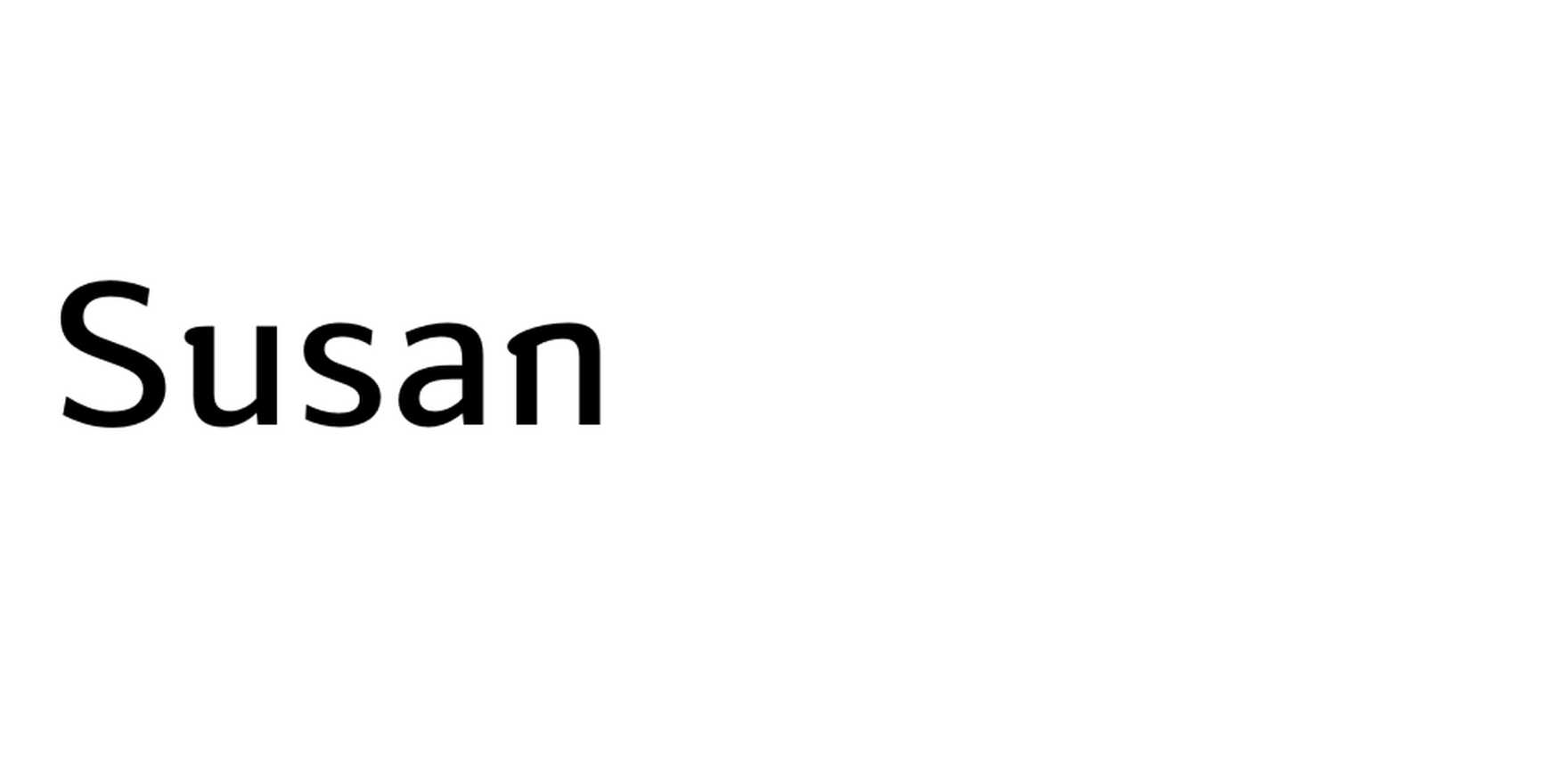 Susan in use - Fonts In Use