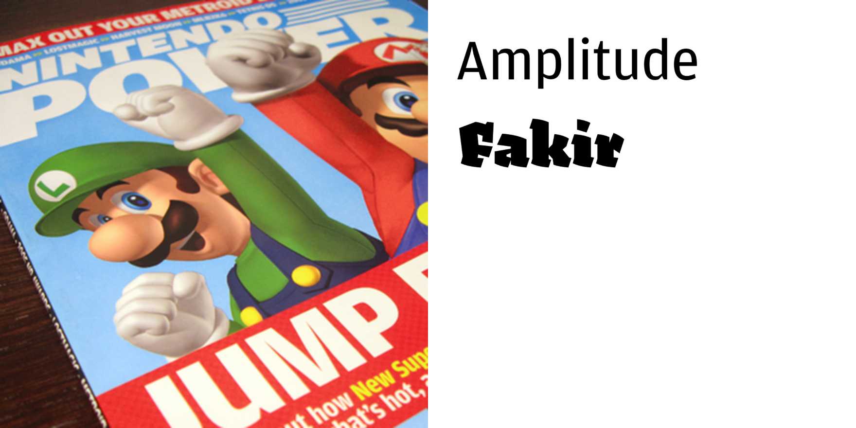 Nintendo Power Magazine, 2005 redesign - Fonts In Use