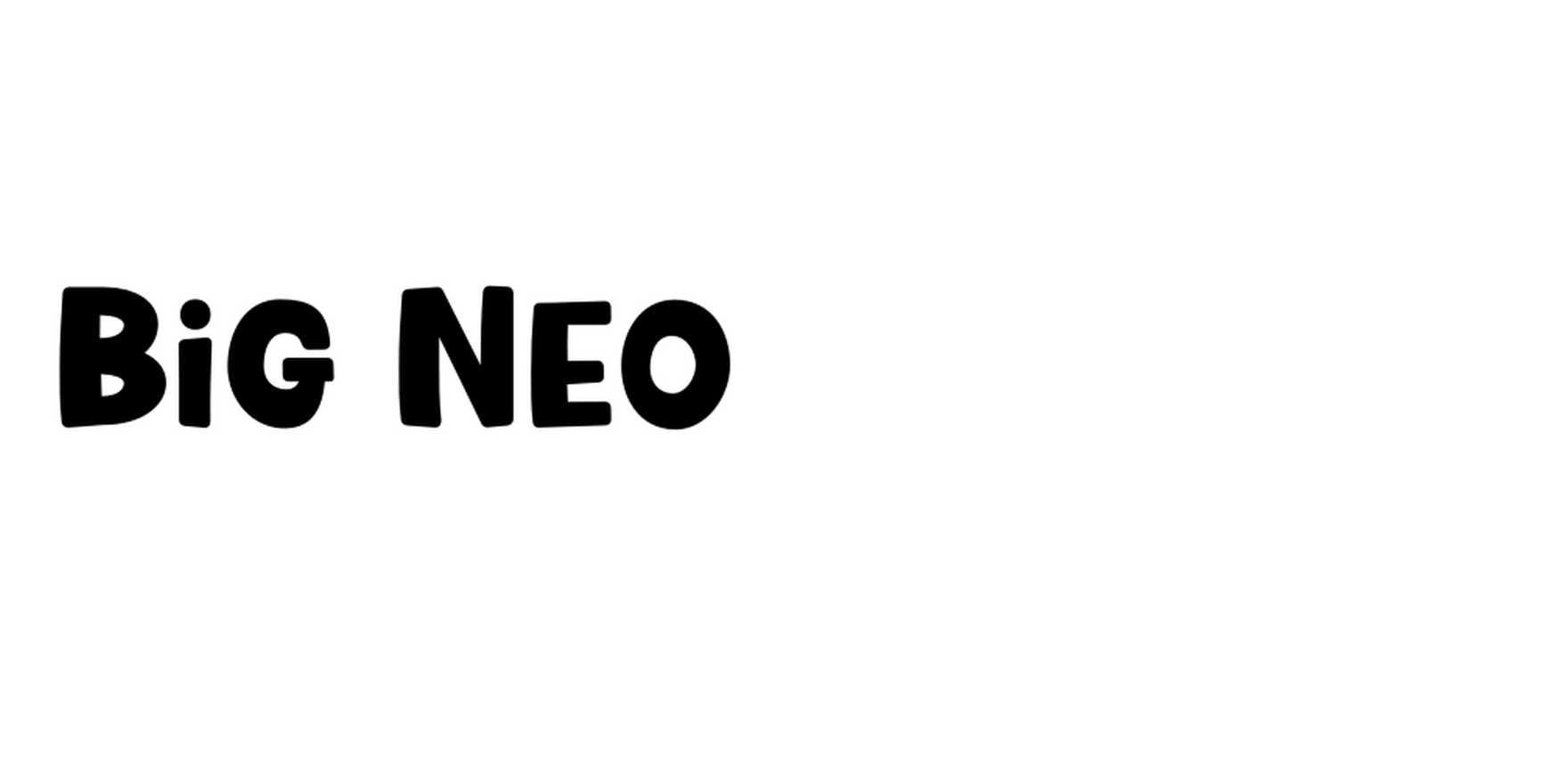 Big Neo in use - Fonts In Use