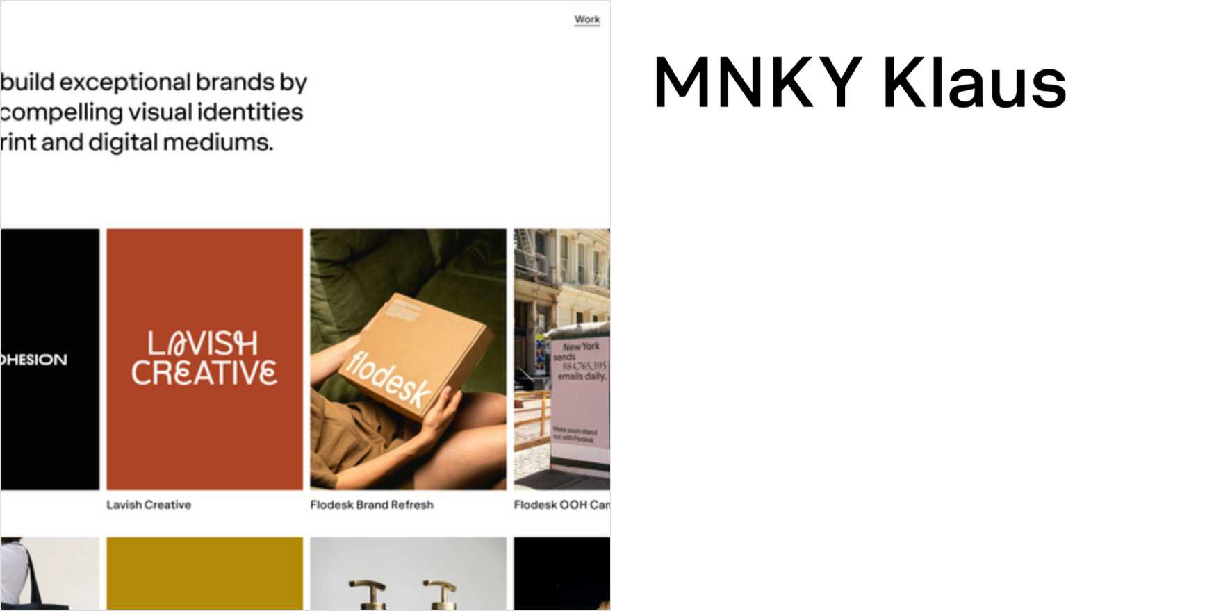 ARAN portfolio website - Fonts In Use