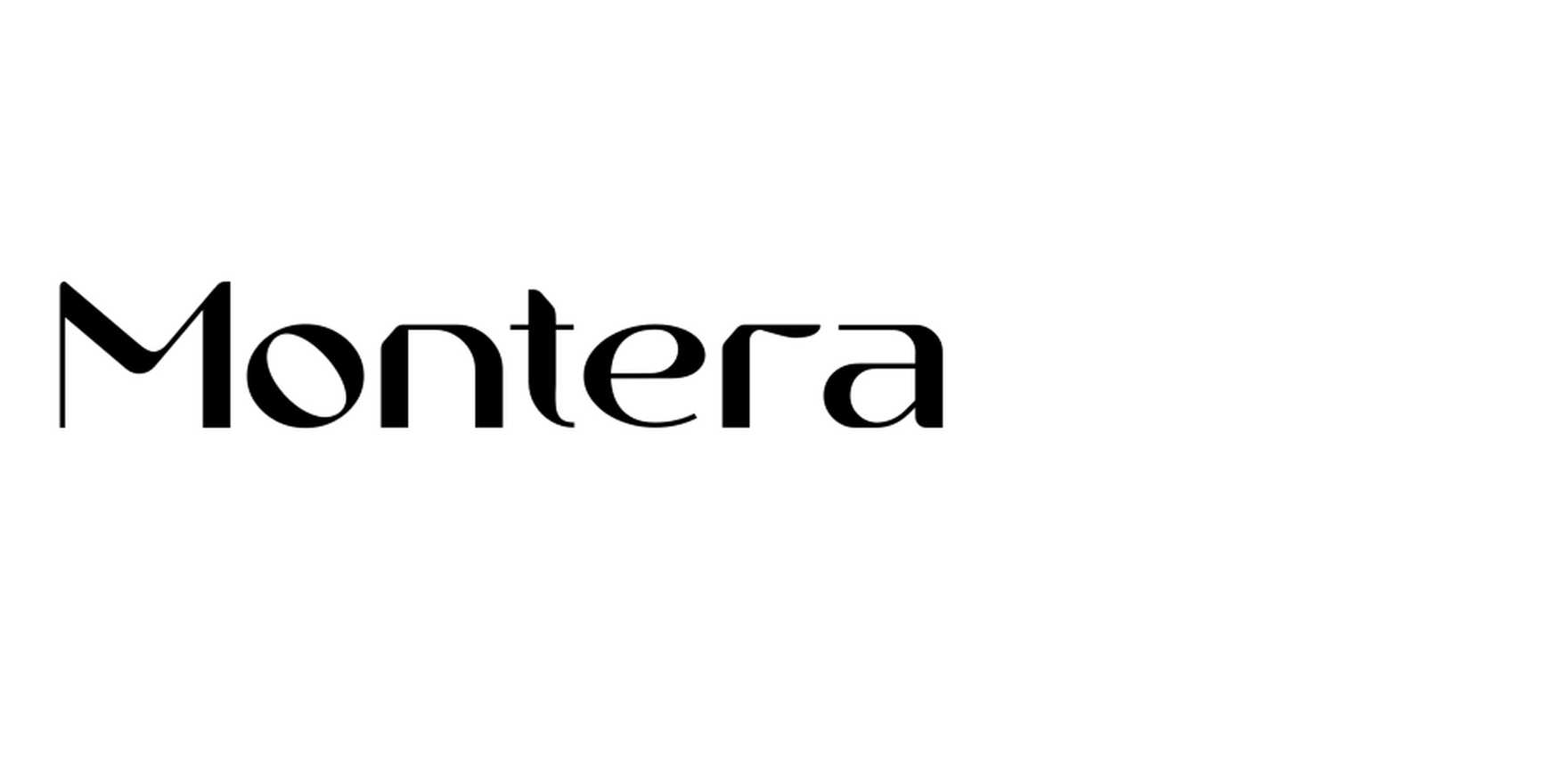 Montera in use - Fonts In Use
