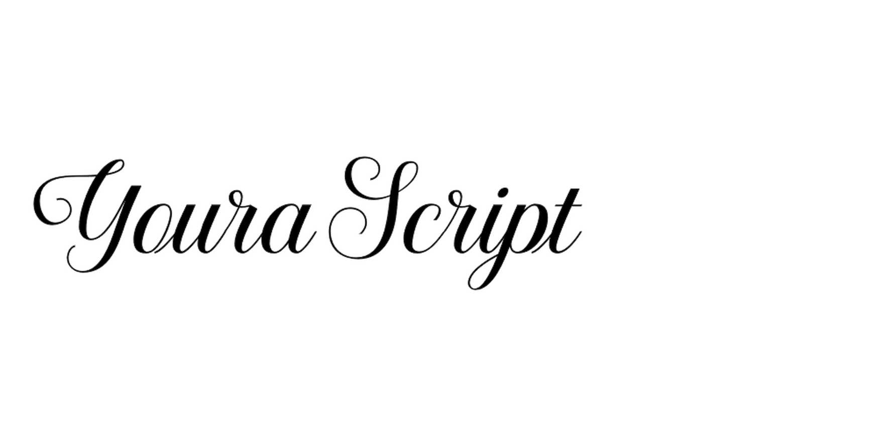 Youra Script in use - Fonts In Use
