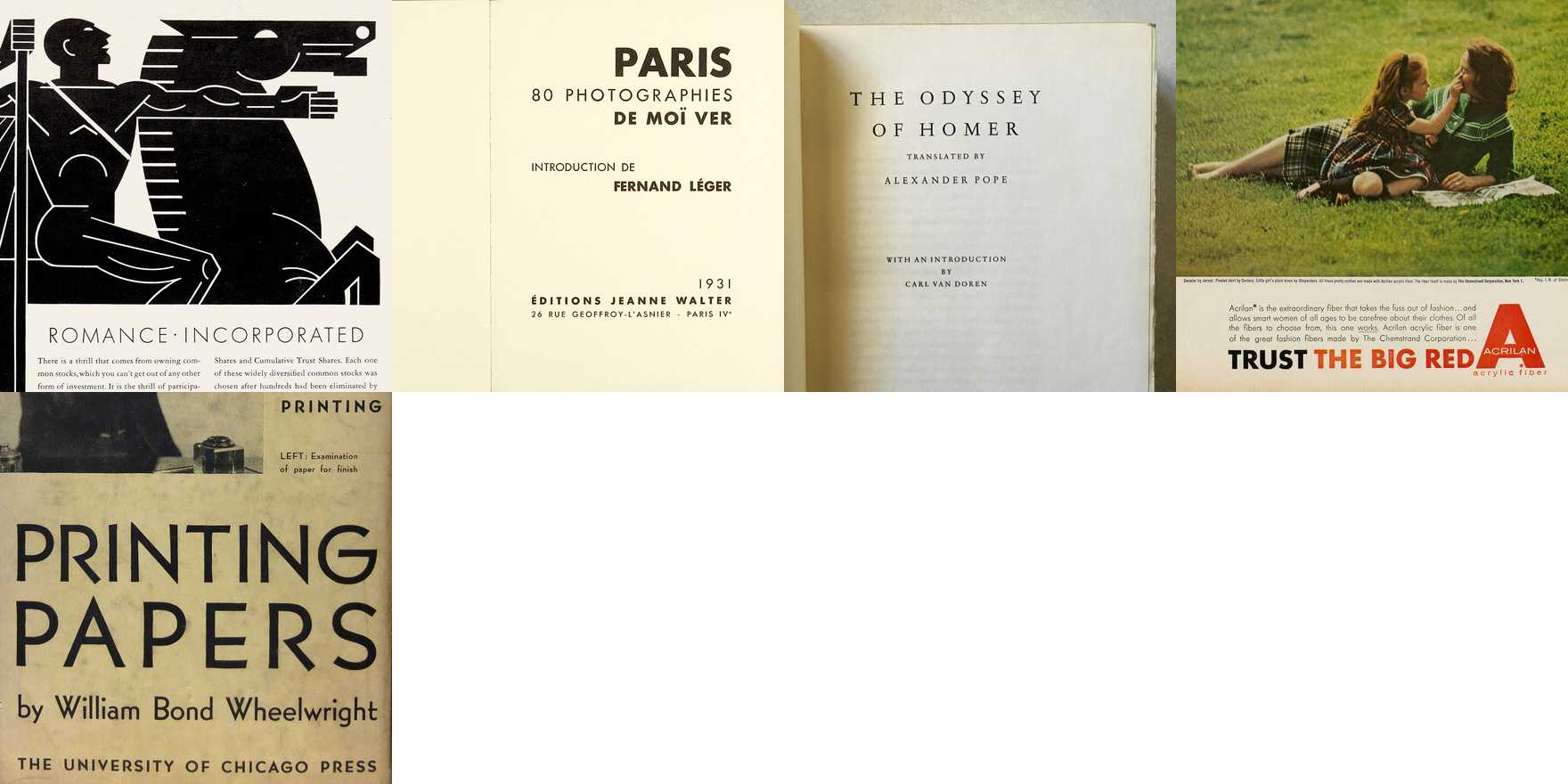 1930s - Fonts In Use