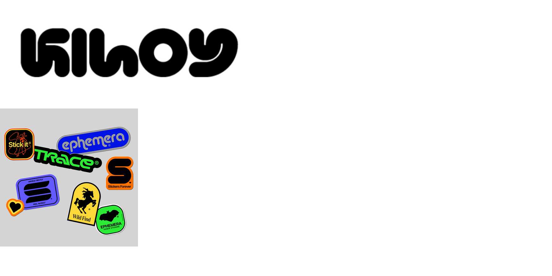 Kiloy in use - Fonts In Use