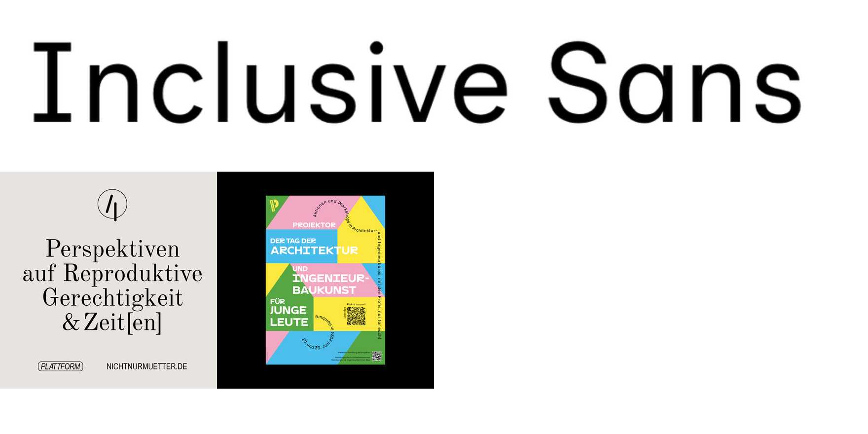 Inclusive Sans in use - Fonts In Use