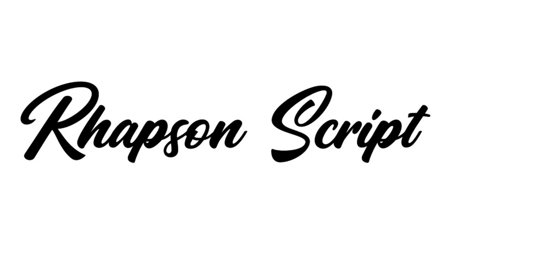 Rhapson Script in use - Fonts In Use
