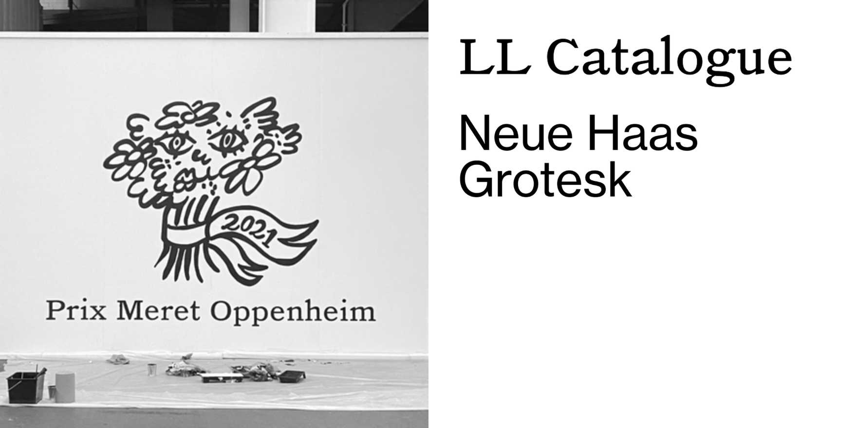Grand Prix d’art/Prix Meret Oppenheim 2021 - Fonts In Use