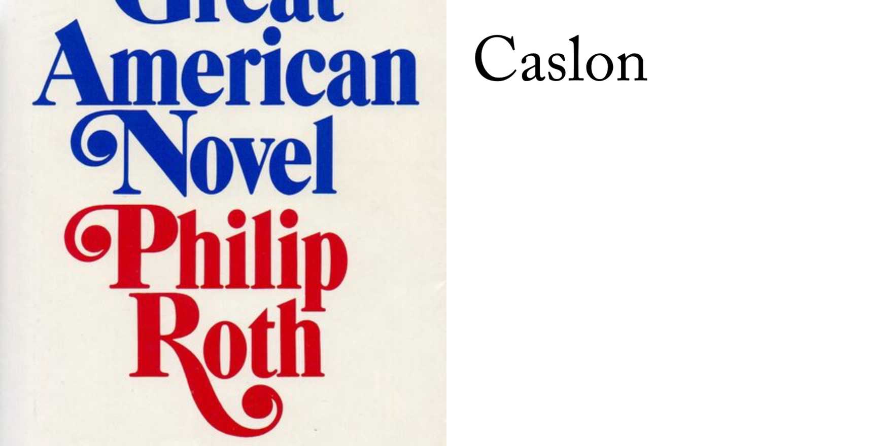 Philip Roth book jackets (1969–1975) - Fonts In Use