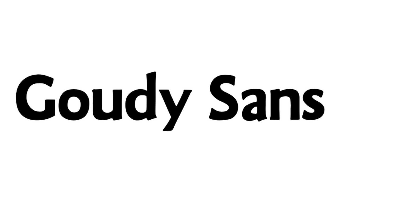 Goudy Sans in use - Fonts In Use