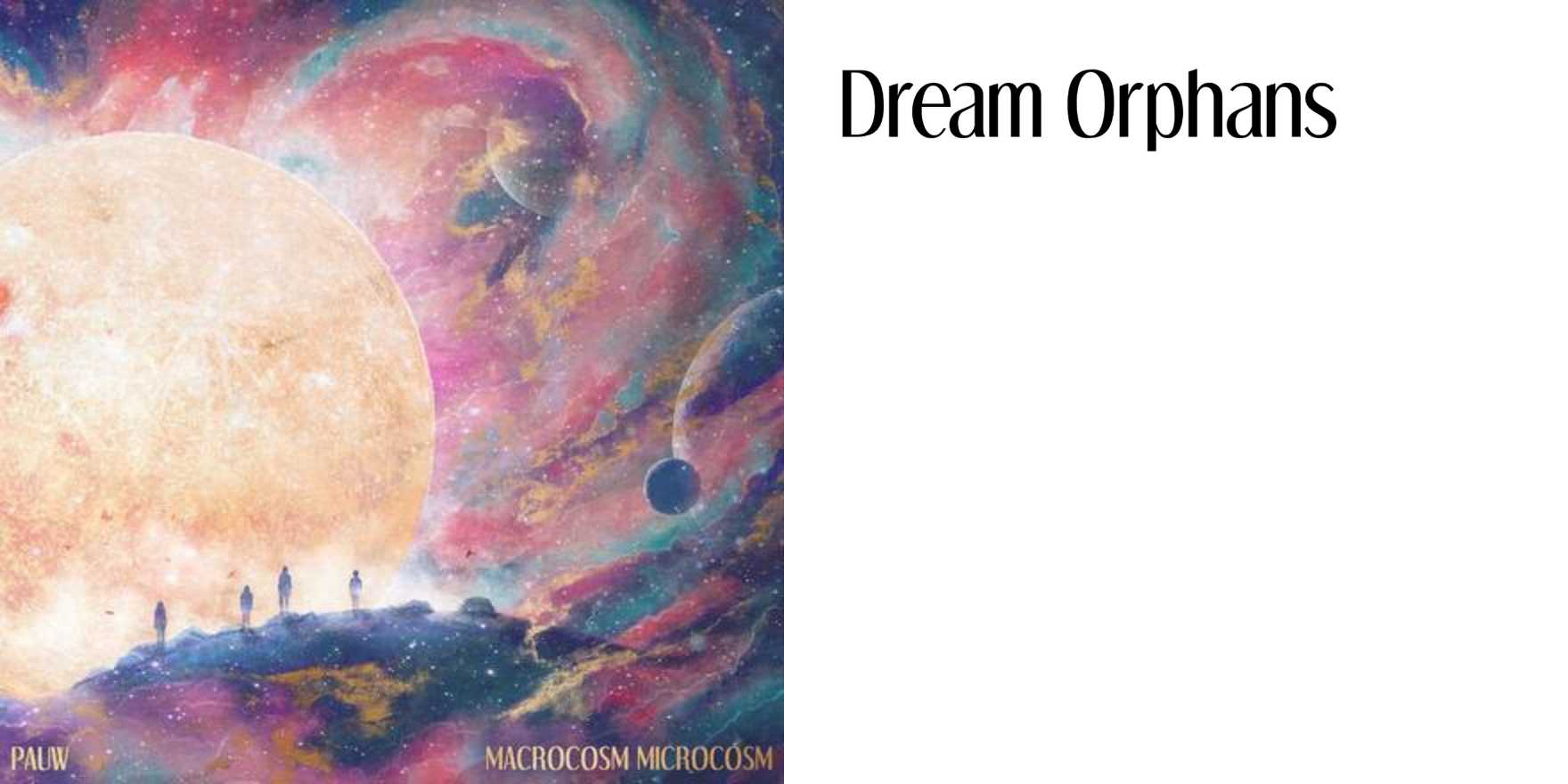 Pauw – Macrocosm Microcosm album art - Fonts In Use