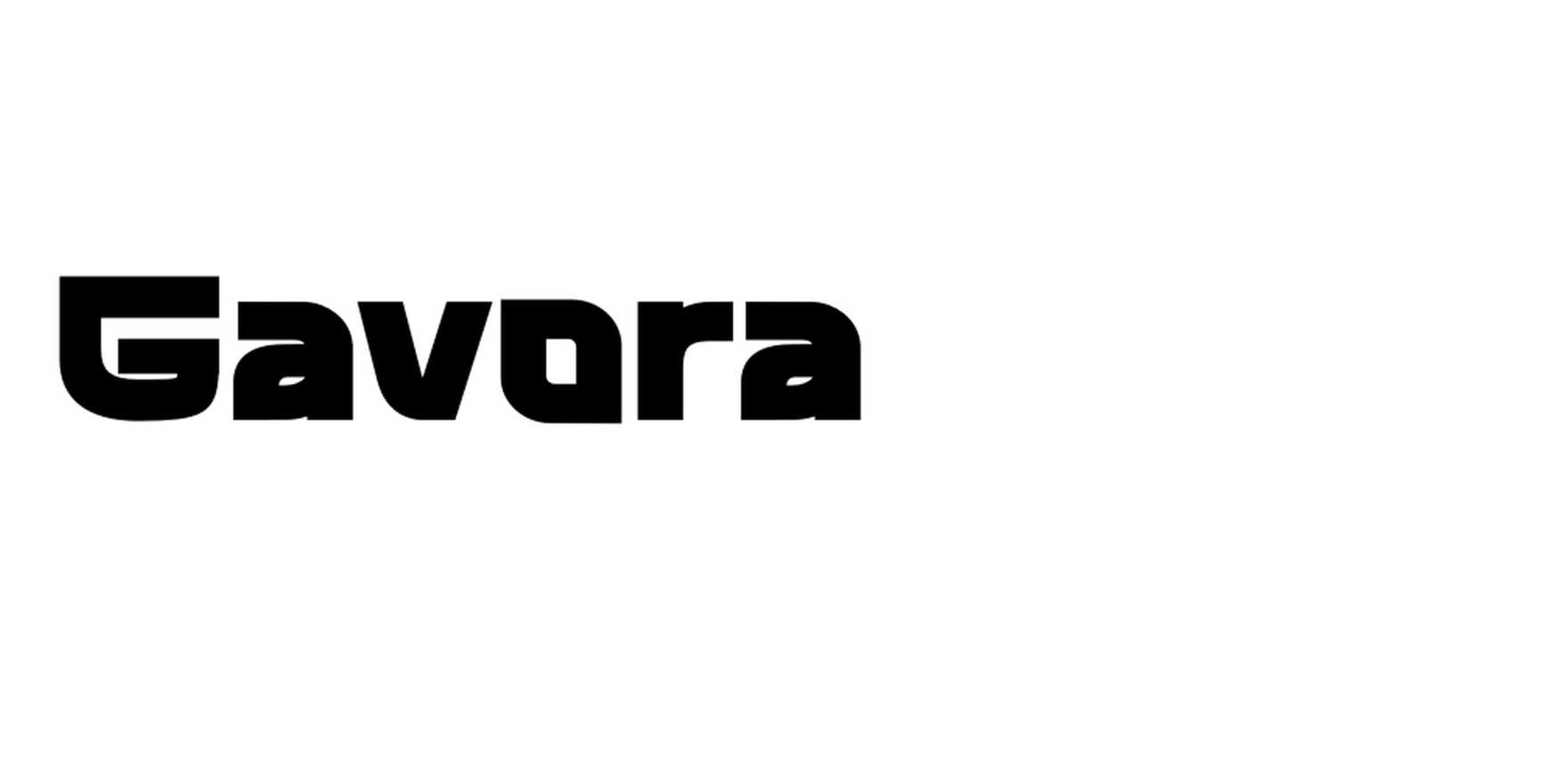 Gavora in use - Fonts In Use