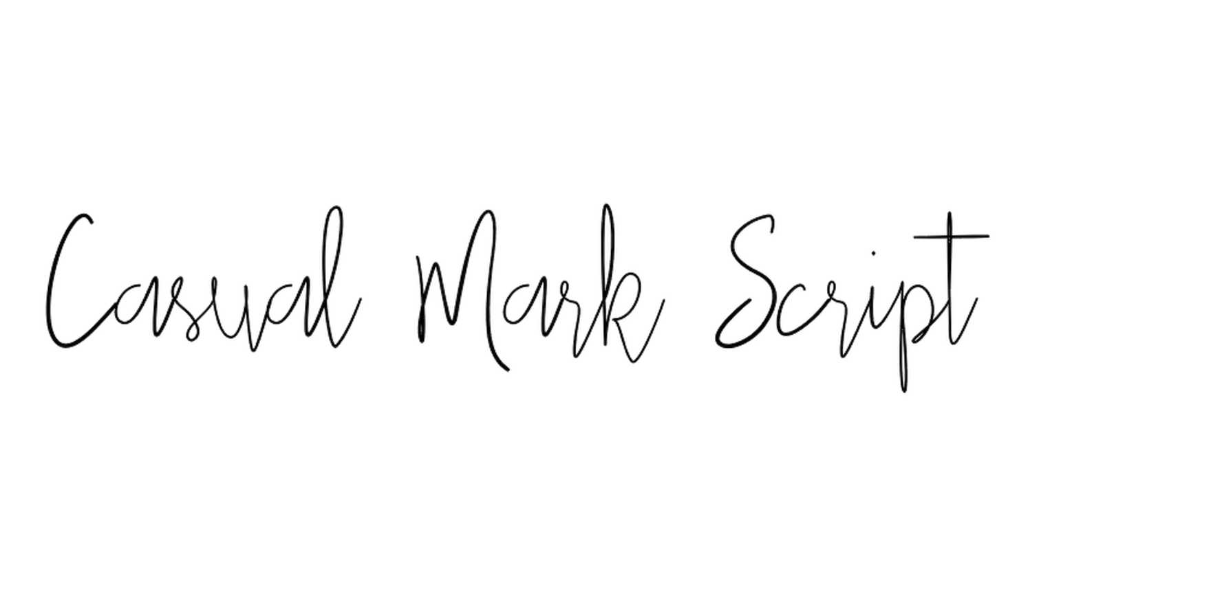 Casual Mark Script in use - Fonts In Use