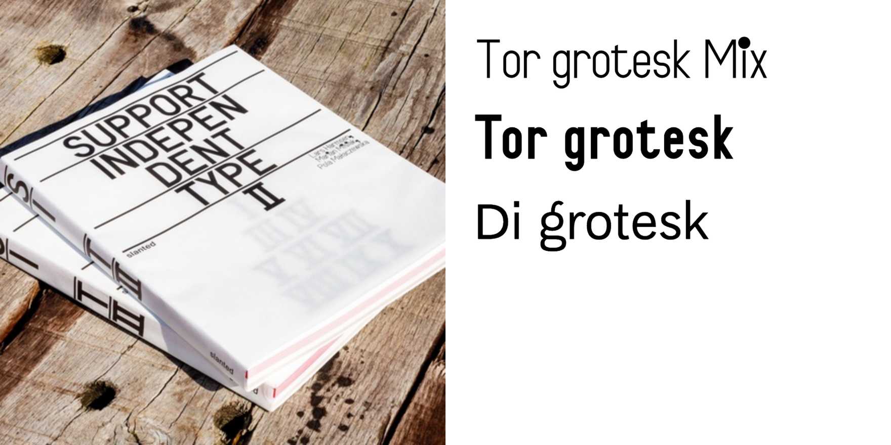 Support Independent Type II - Fonts In Use