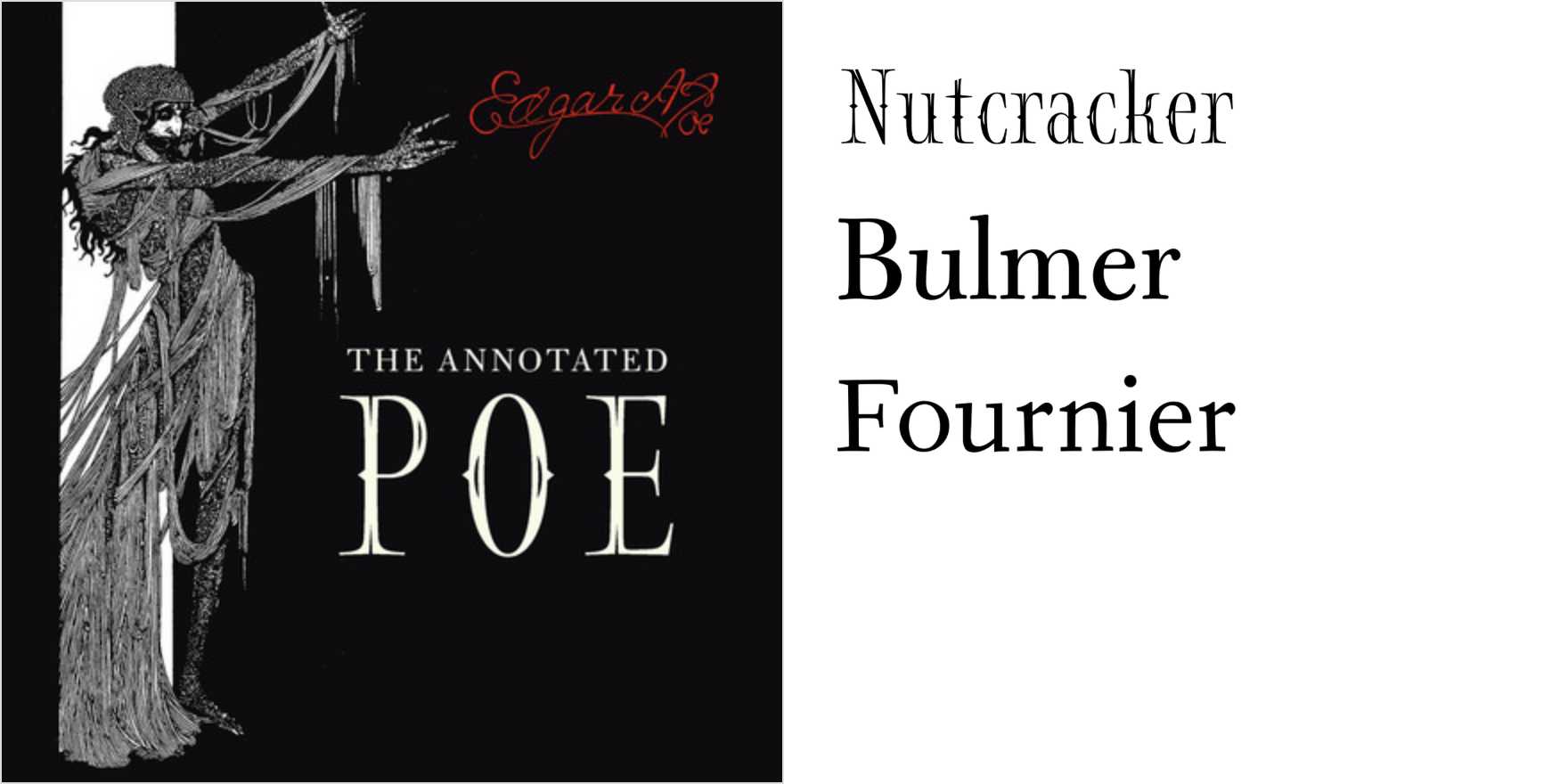 The Annotated Poe by Kevin J. Hayes (ed.) - Fonts In Use