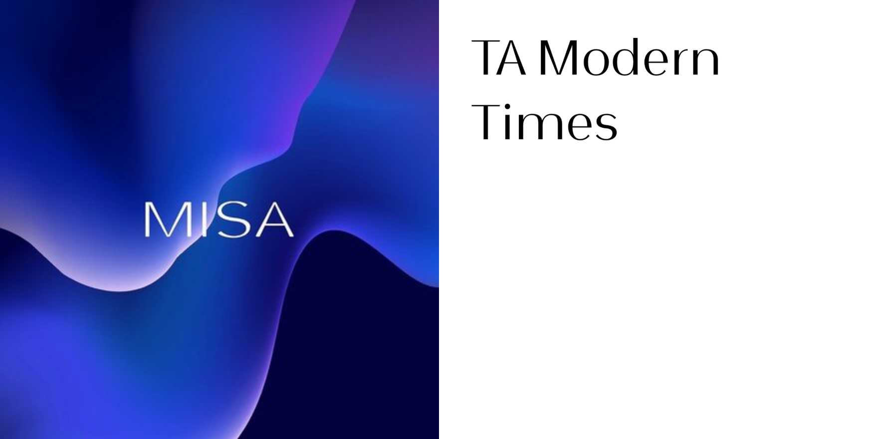 MISA logo and identity - Fonts In Use