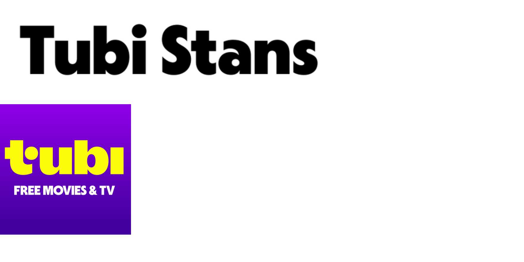 Tubi Stans in use - Fonts In Use