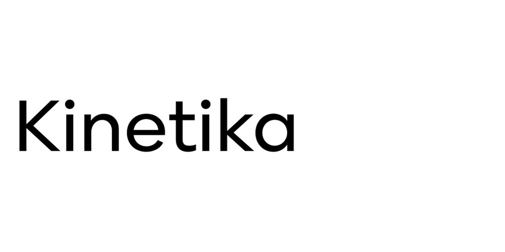 Kinetika in use - Fonts In Use