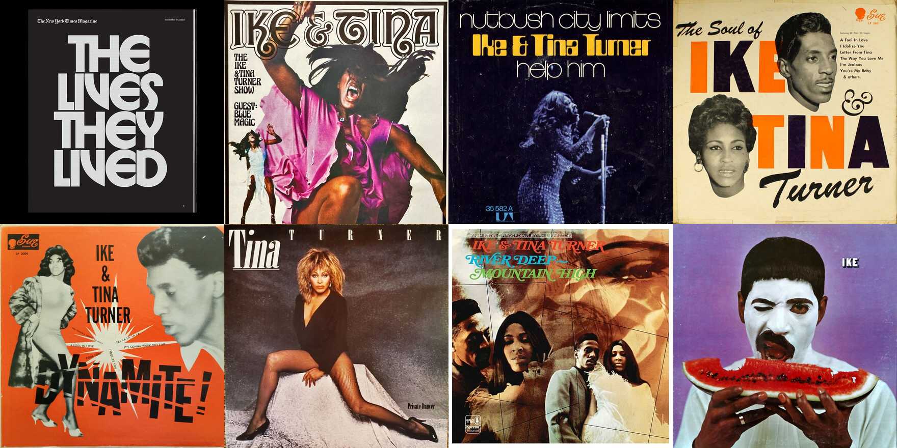 Tina Turner - Fonts In Use