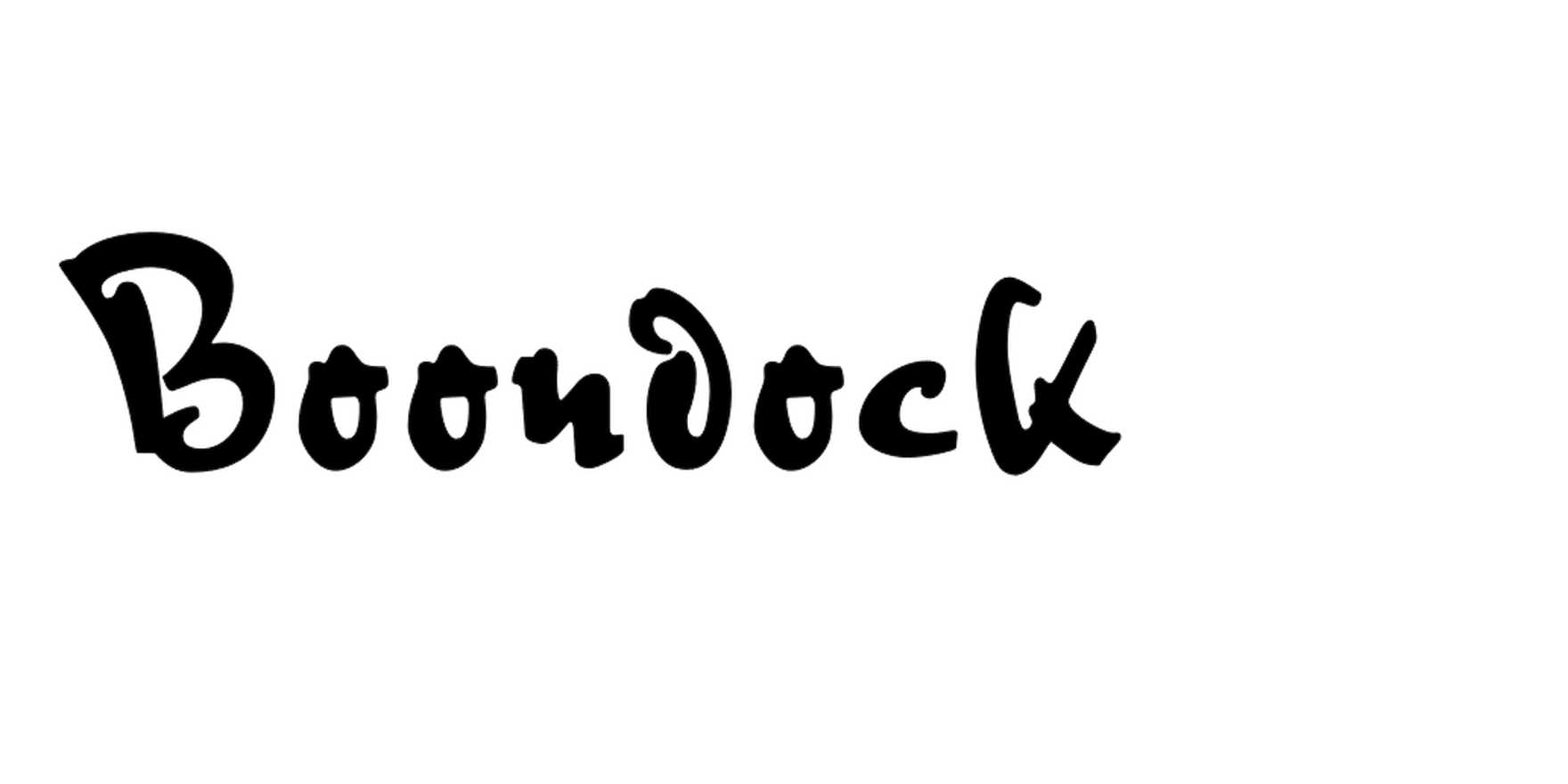 Boondock in use - Fonts In Use