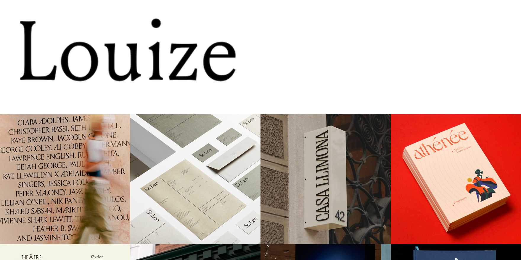 Louize in use - Fonts In Use