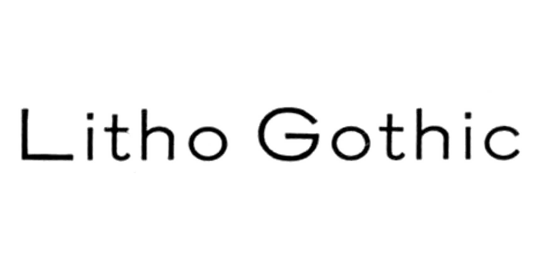 Litho Gothic in use - Fonts In Use
