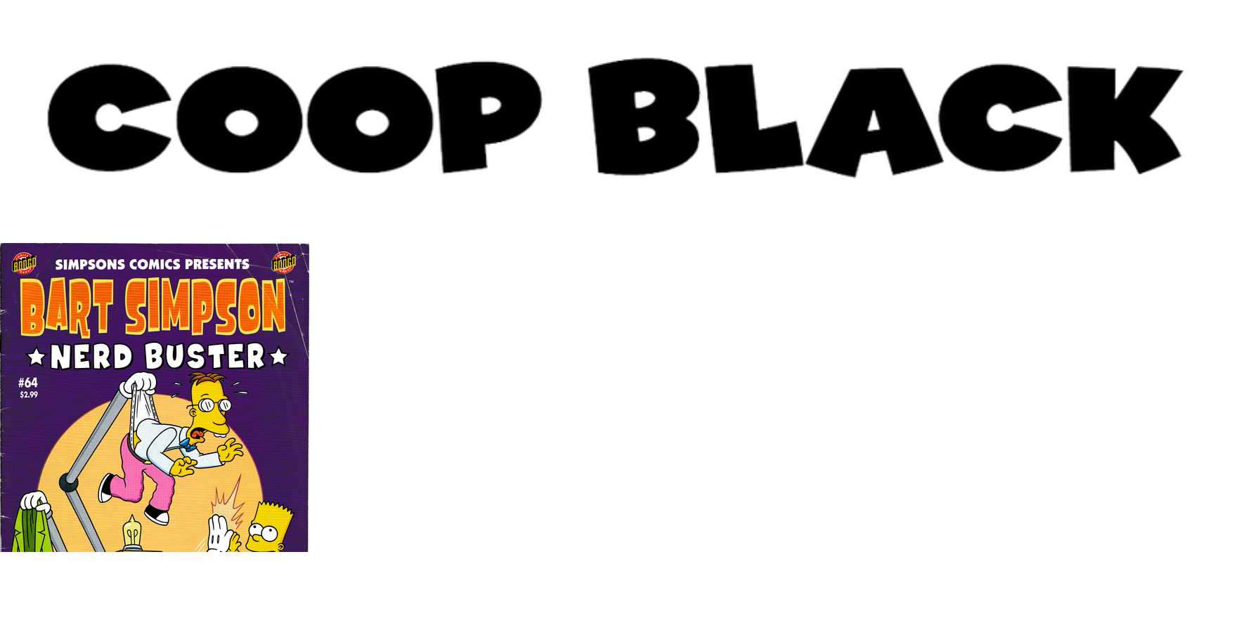 Typography of Coop Black in use - Fonts In Use