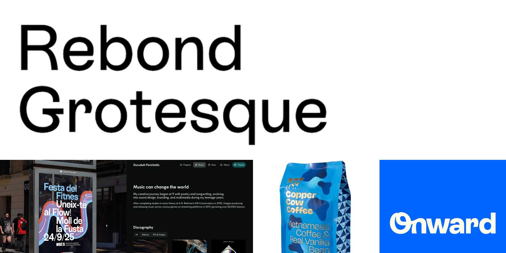 ES Rebond Grotesque in use - Fonts In Use