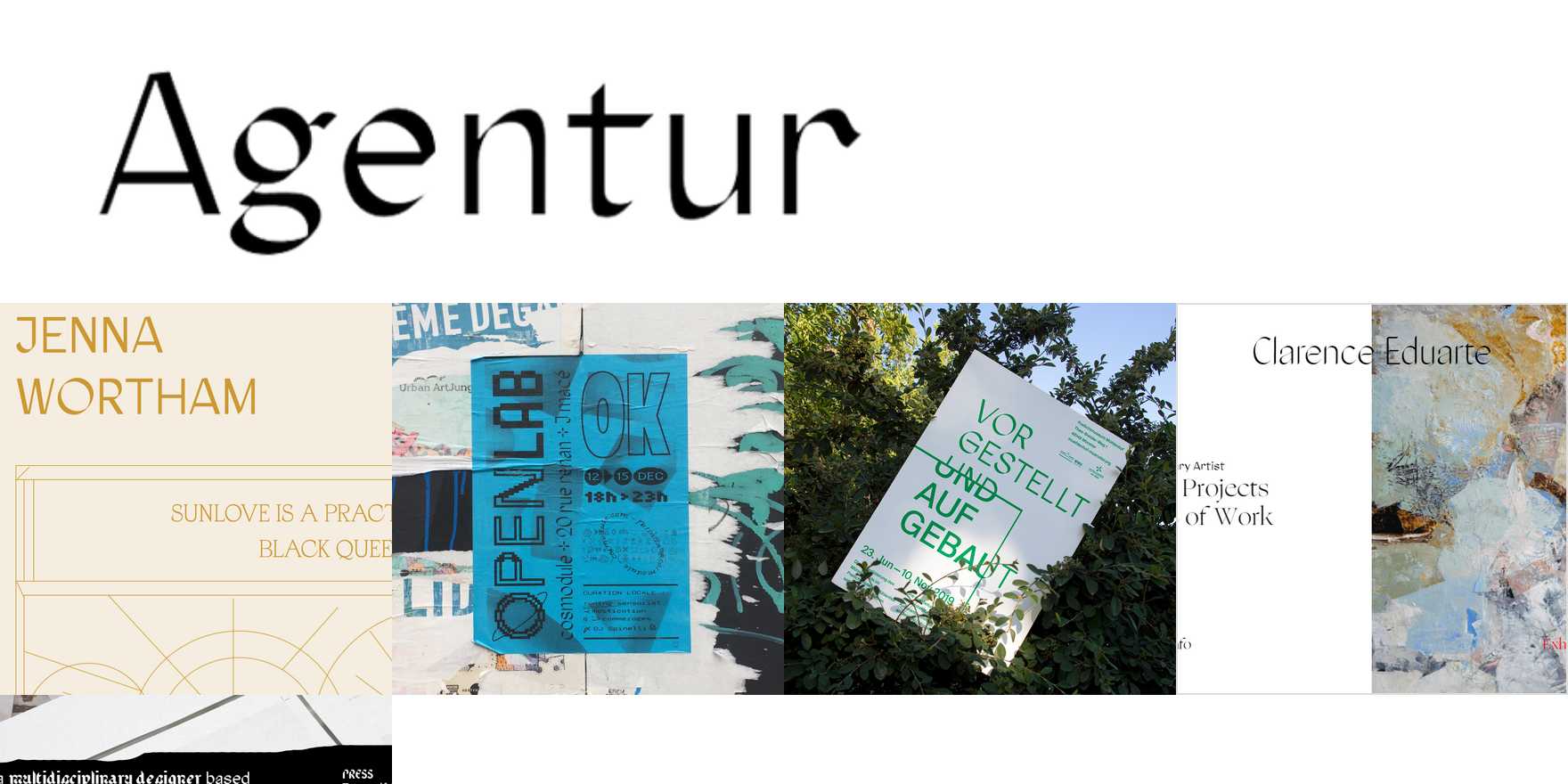 Agentur in use - Fonts In Use