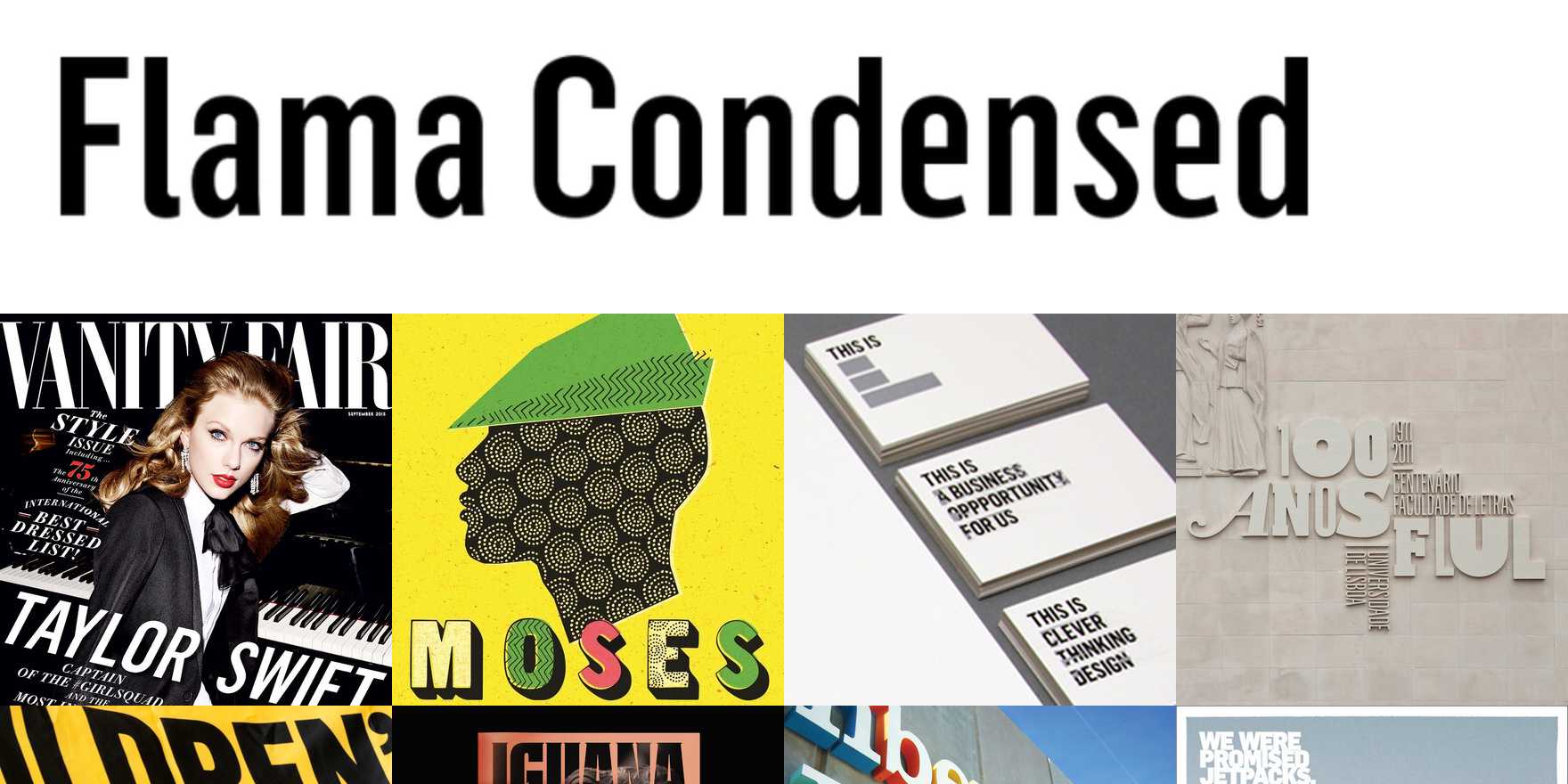 Flama Condensed in use - Fonts In Use