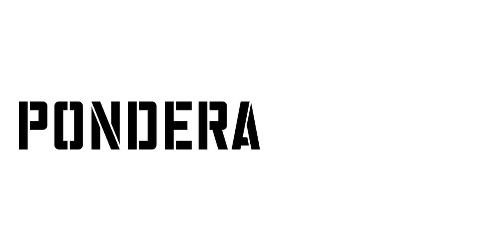 Pondera in use - Fonts In Use