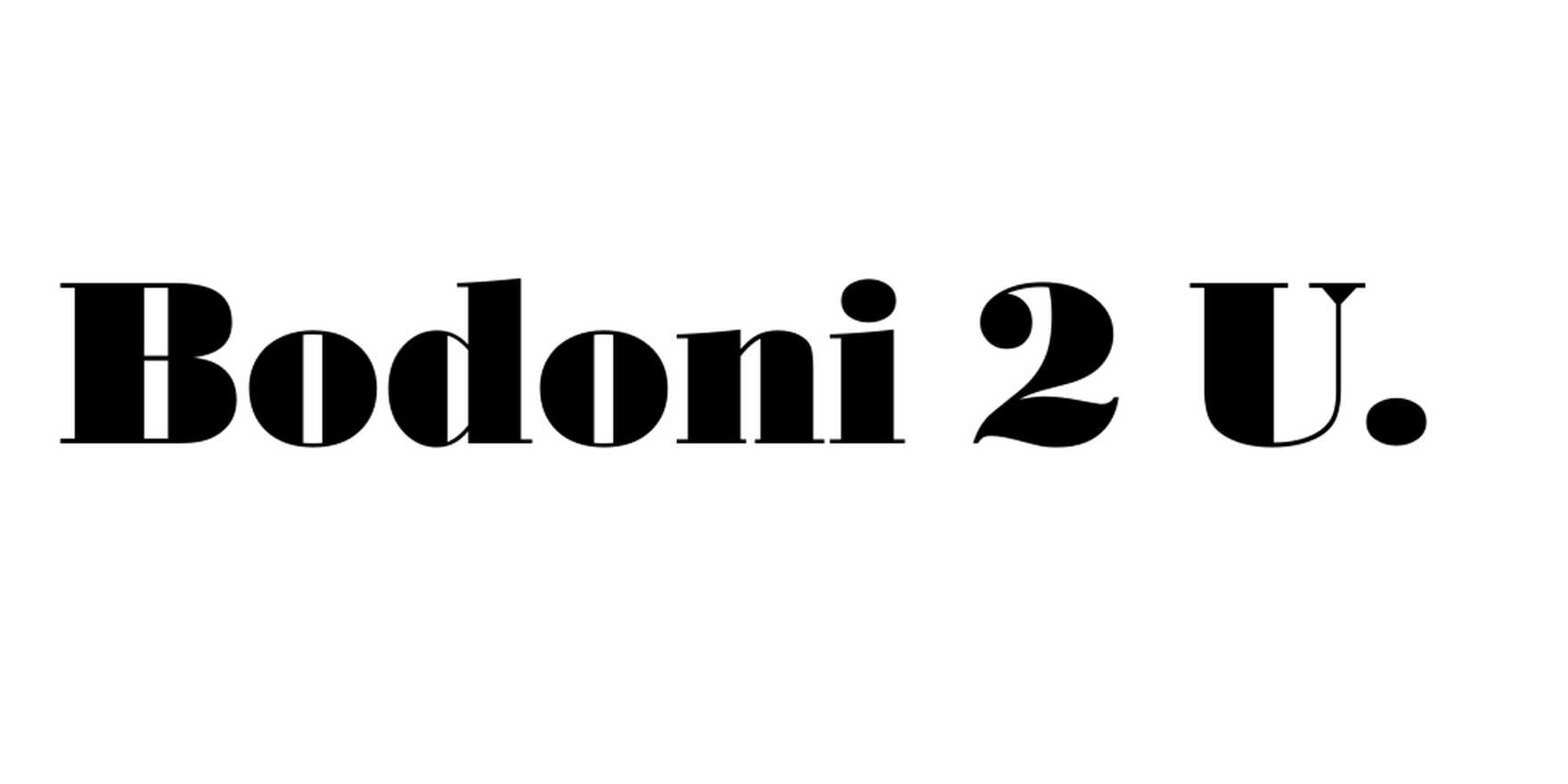 Bodoni No. 2 Ultra in use - Fonts In Use
