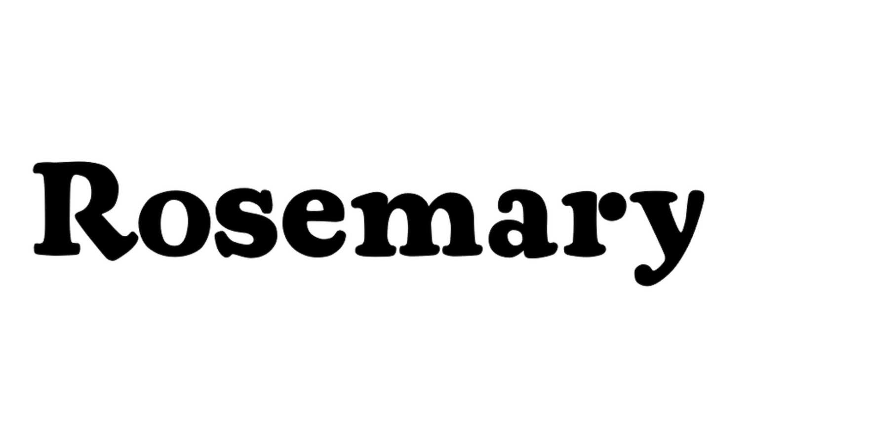 Rosemary in use - Fonts In Use