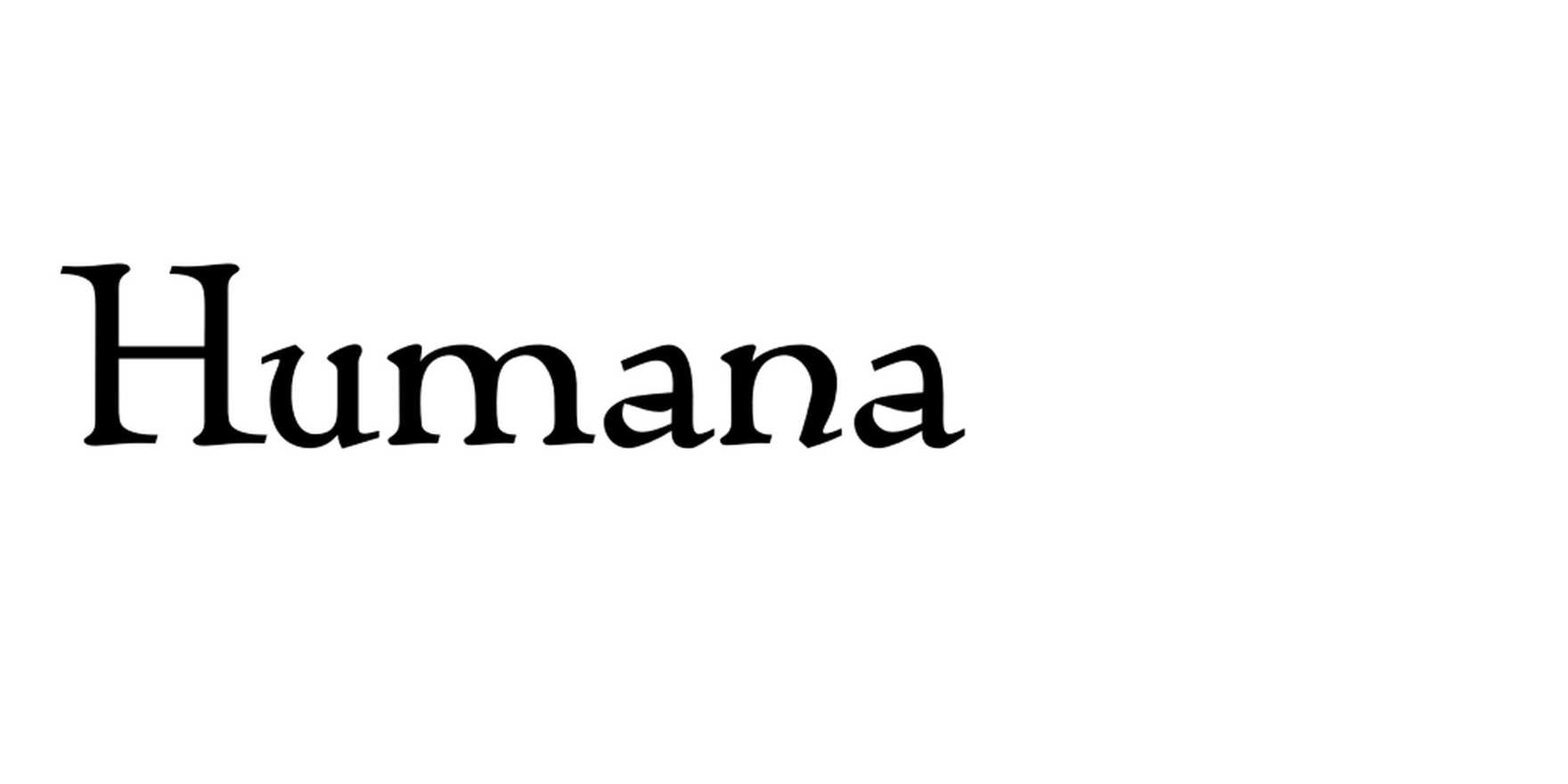 Humana in use - Fonts In Use