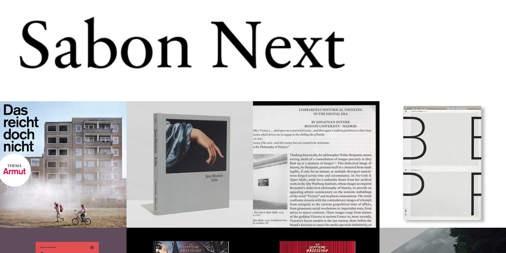 Sabon Next in use - Fonts In Use