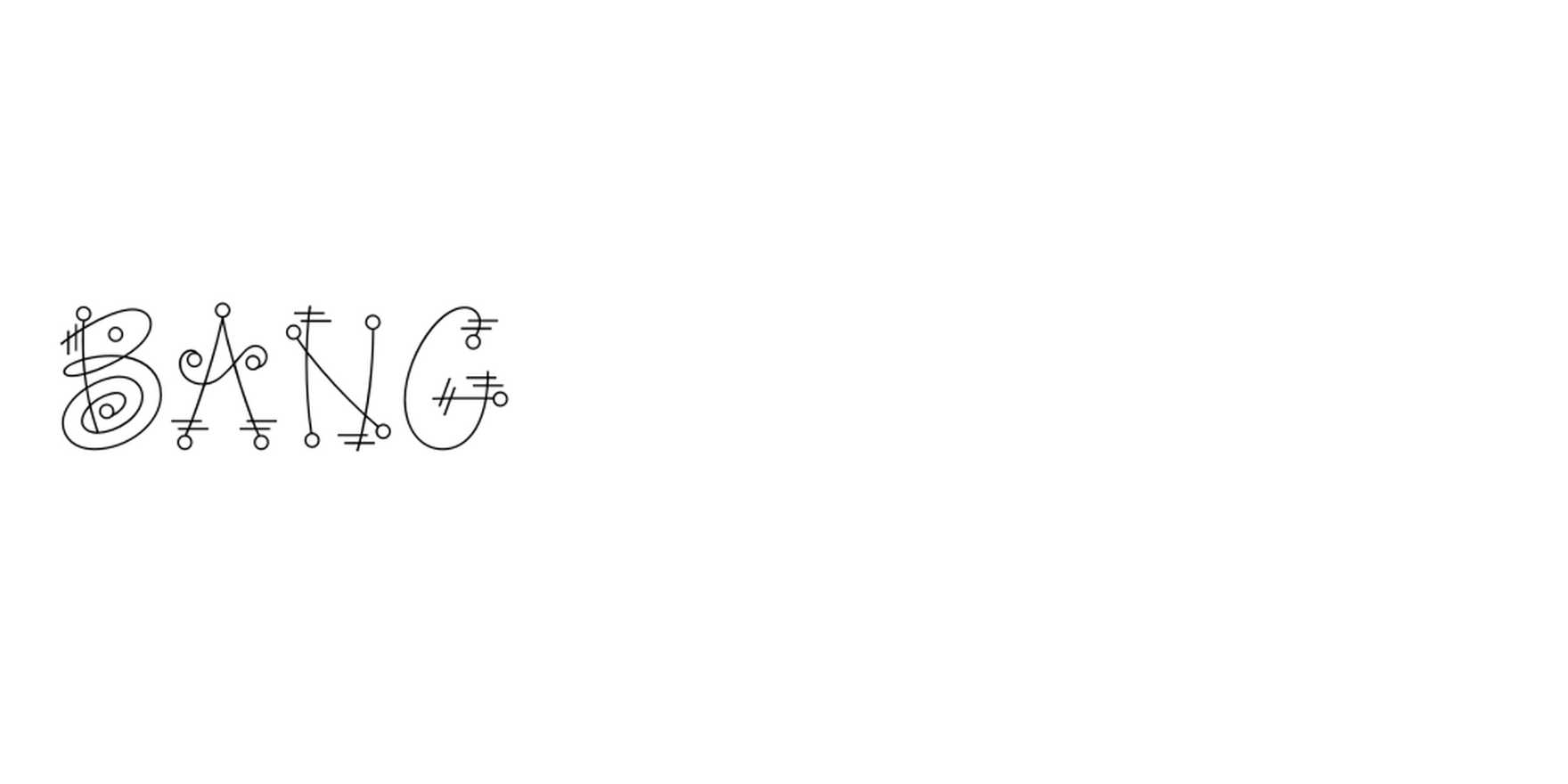 Bang in use - Fonts In Use