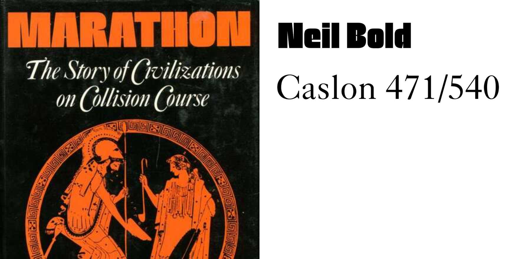 Marathon. The Story of Civilizations on Collision Course by Alan Lloyd ...