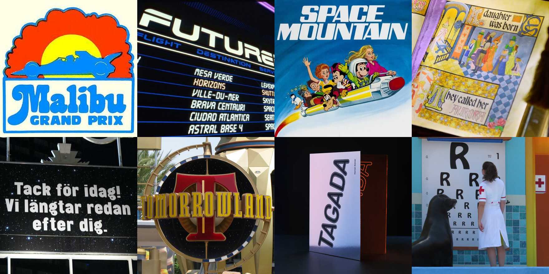 amusement parks - Fonts In Use