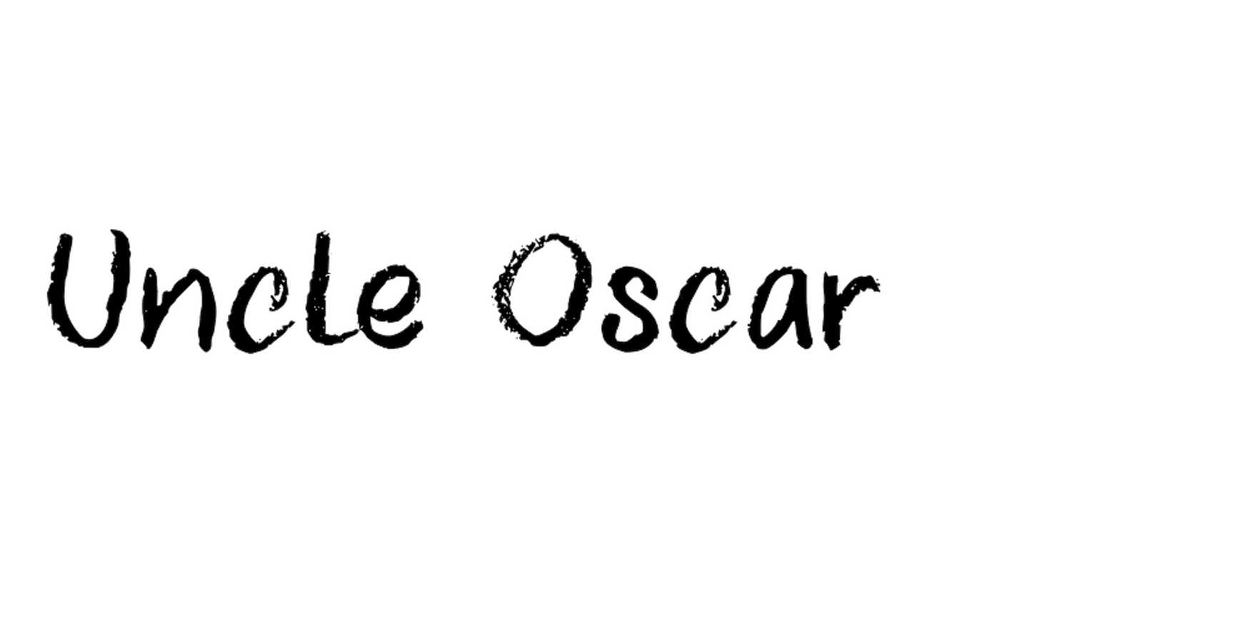 Uncle Oscar in use - Fonts In Use