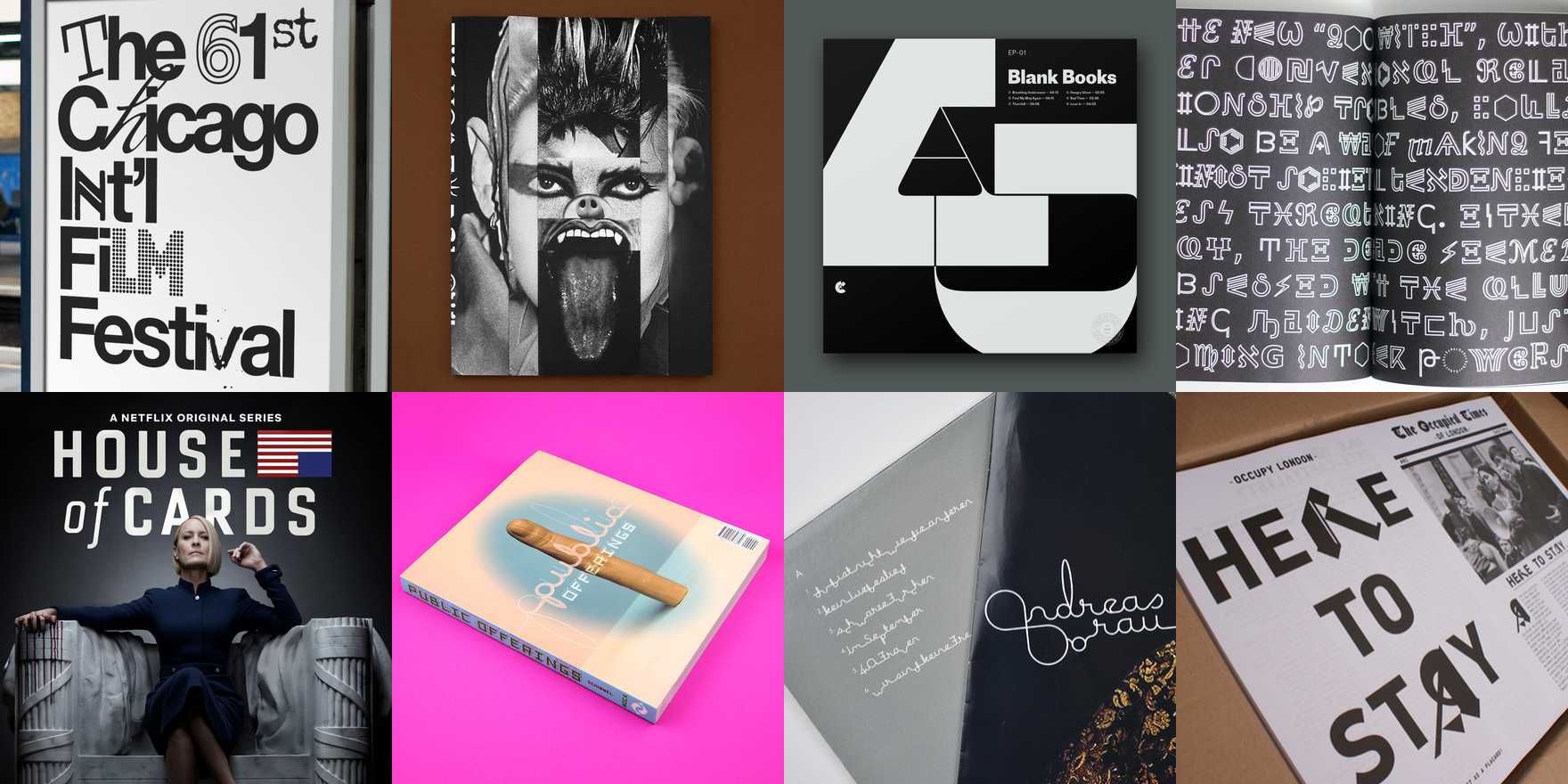 Jonathan Barnbrook - Fonts In Use