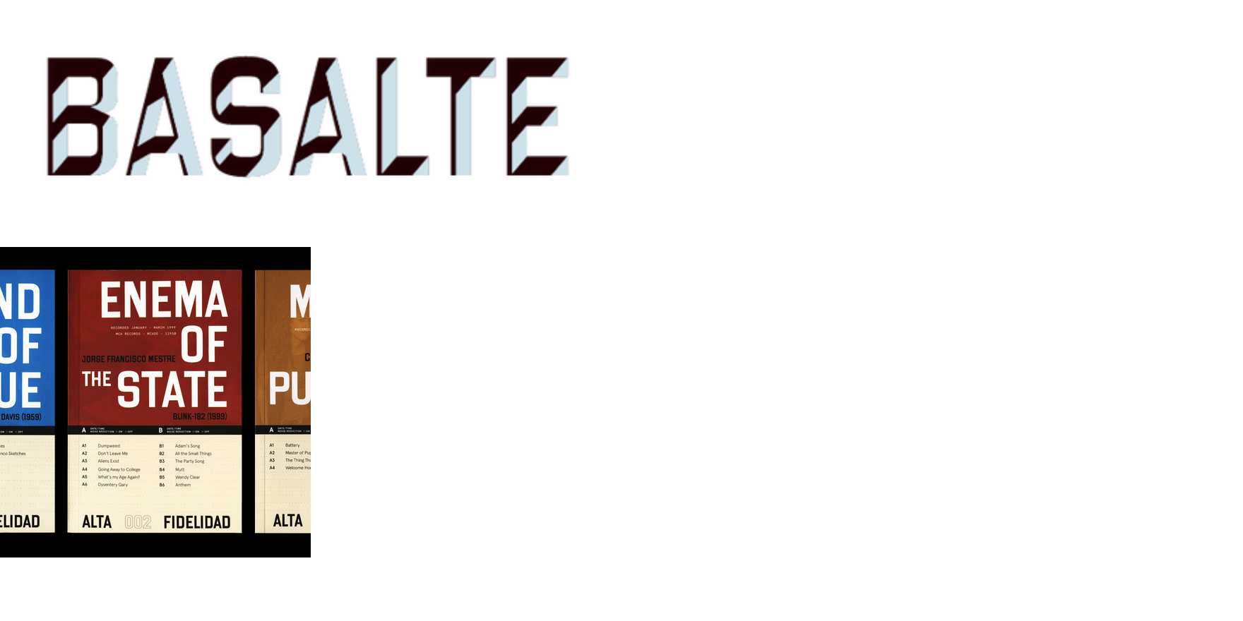 Basalte (Velvetyne) in use - Fonts In Use