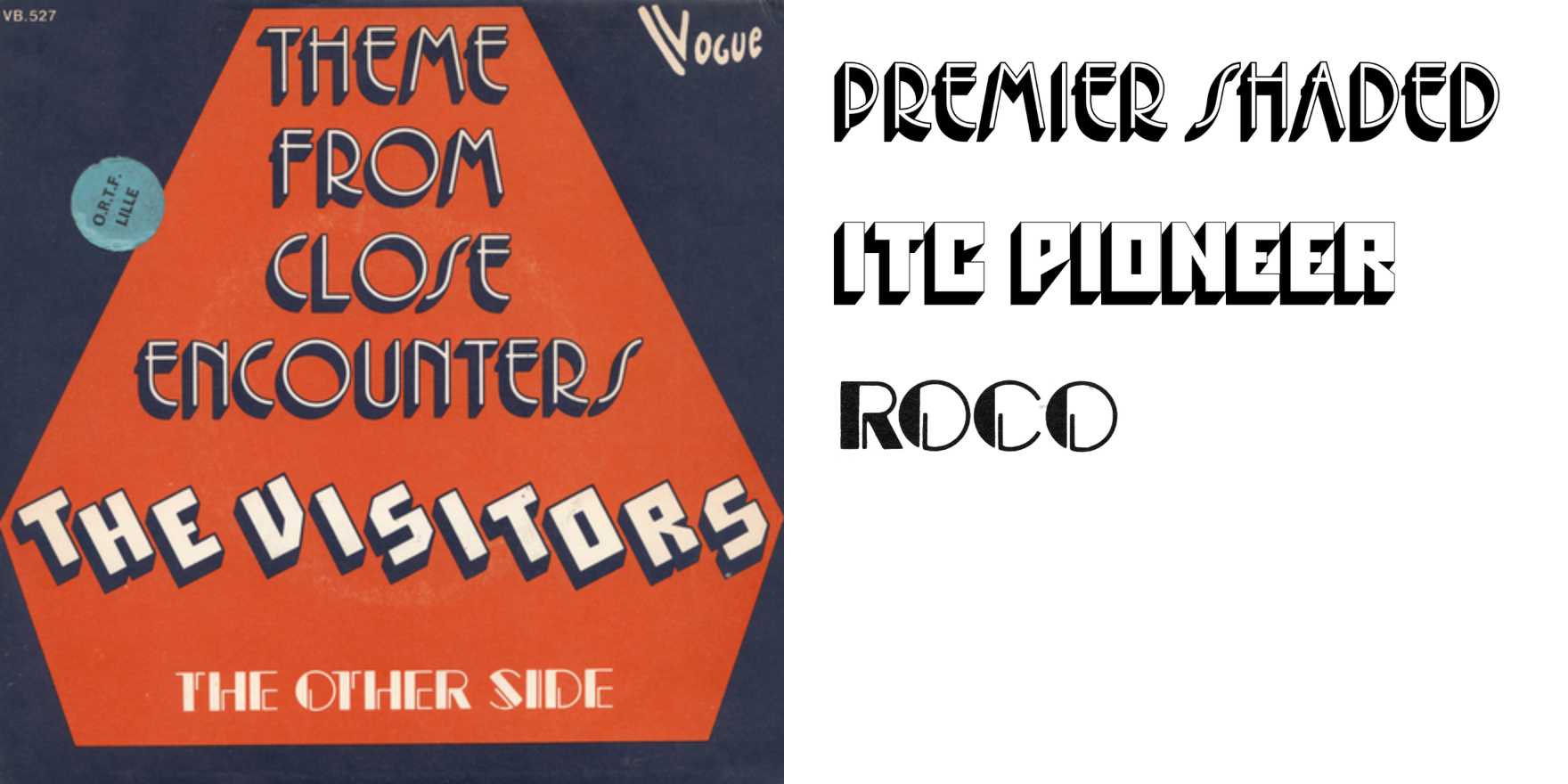 The Visitors – “Theme from Close Encounters”/ “The Other Side” Belgian ...