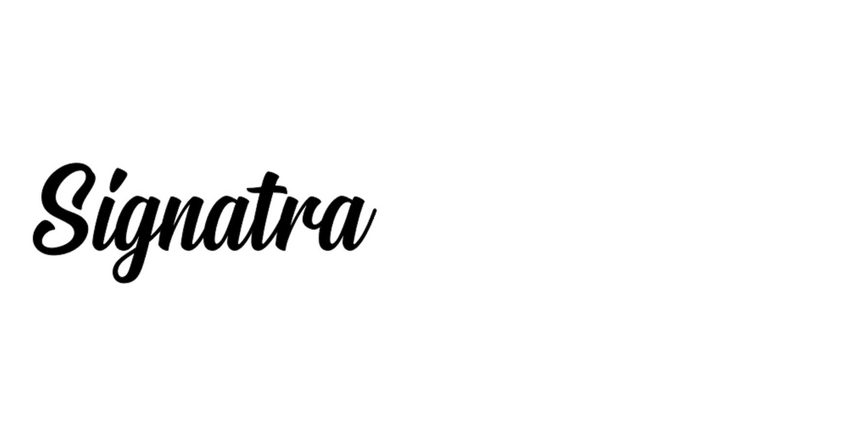 Signatra in use - Fonts In Use