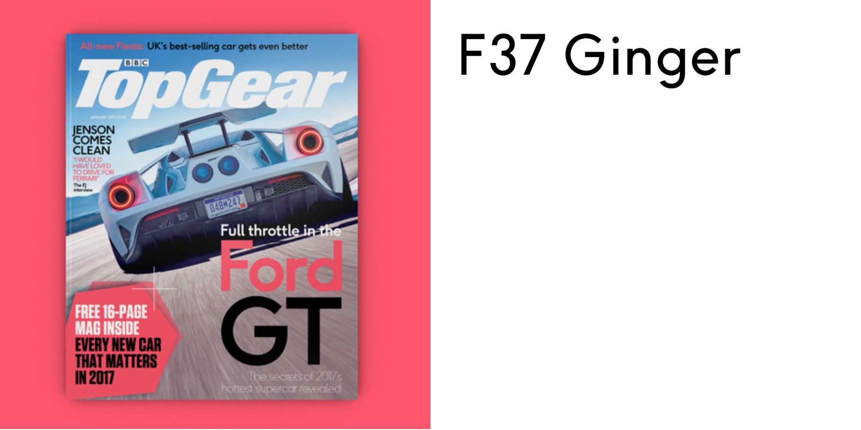 Top Gear magazine - Fonts In Use