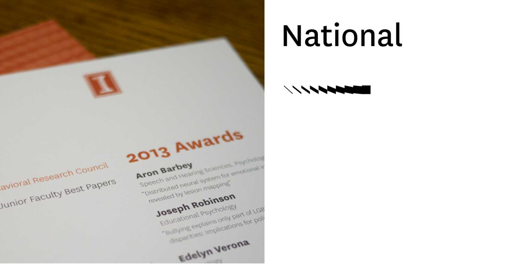 University of Illinois Social and Behavioral Research Council Awards ...