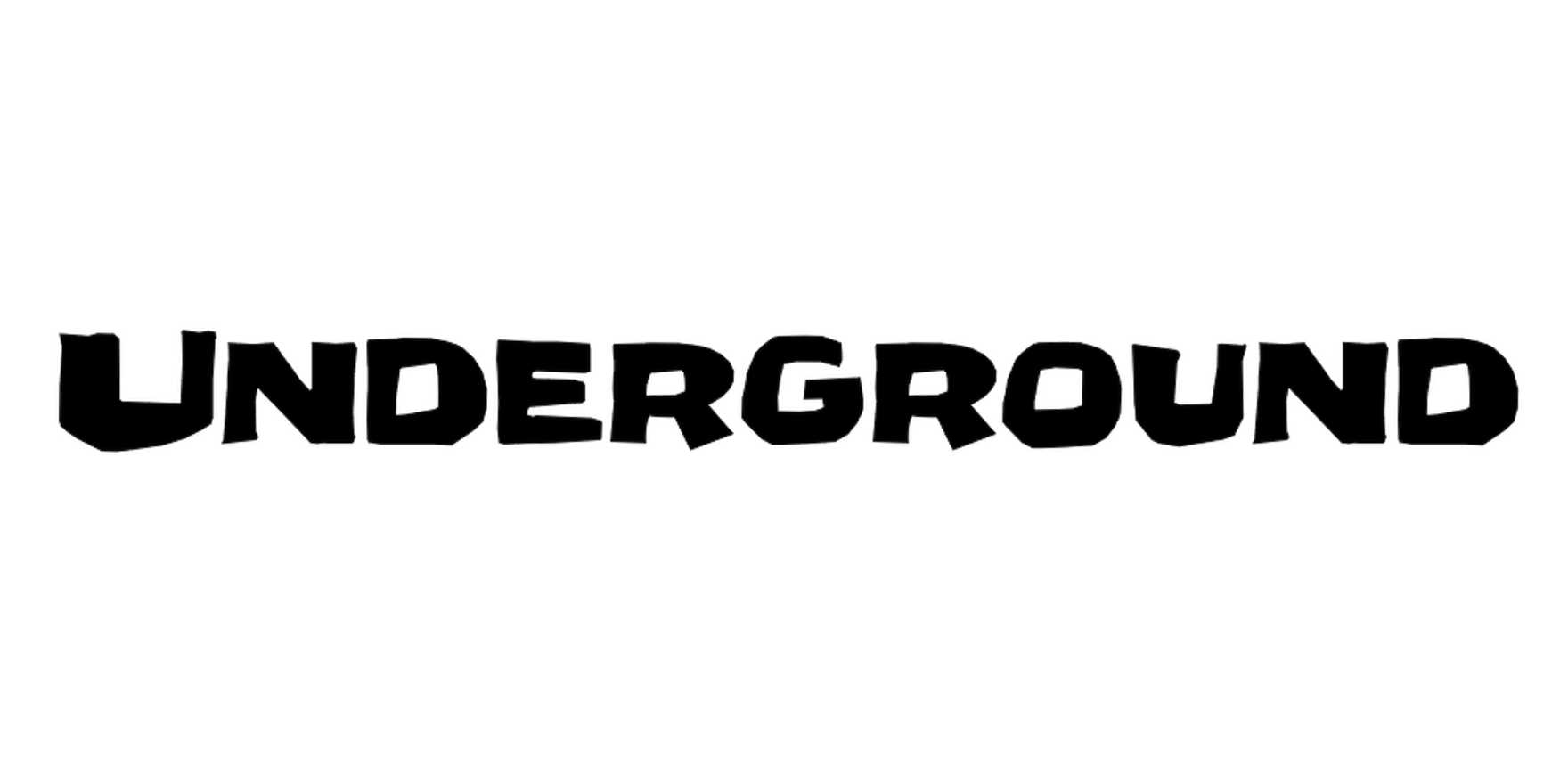 Underground in use - Fonts In Use